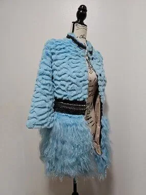 Jackets & Coats | Newreal Rex Rabbit Mongolian Sheepskin Lamb Coat ...